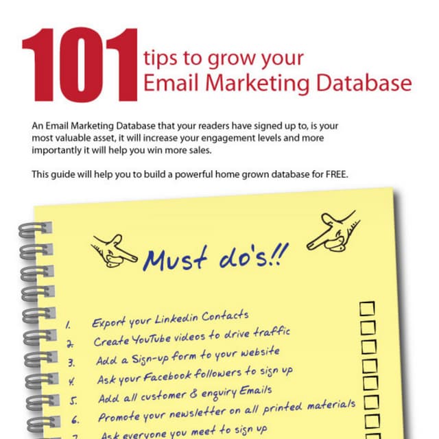 Linkedin vs Email Marketing infographic | PDF