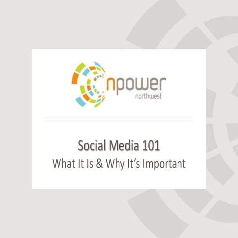 Social Media 101 | PPTX