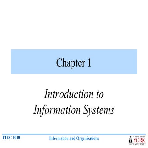 1010 chapter1 | PPT | Operating Systems | Computer Software and ...
