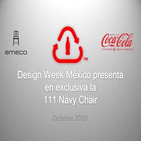 Coca-Cola Navy Chair | PPTX