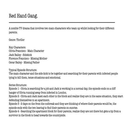 Red Hang Gang Series 1 | PDF