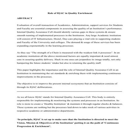 IQAC Coordinator naac | PPTX