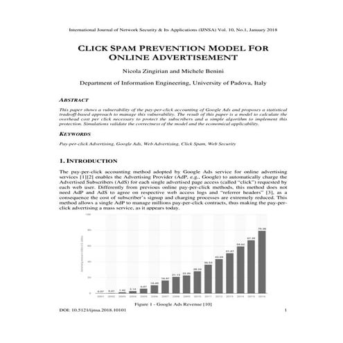 Preventing click fraud | PPTX