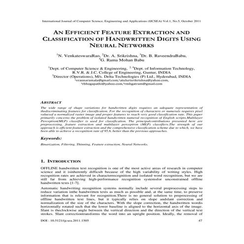 Medial Axis Transformation Based Skeletonzation Of Image Patterns Usi…