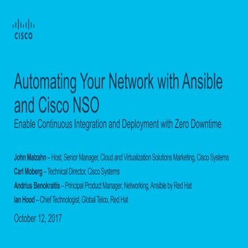 Automation Via Ansible Ffjeefjewfhewjkfhrfjrefhekjrhfernn Ppt