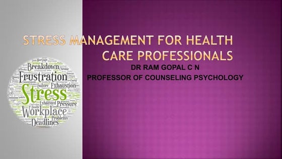Psychological stress and coping mechanism | PPT