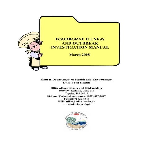 Food borne disease outbreak | PDF