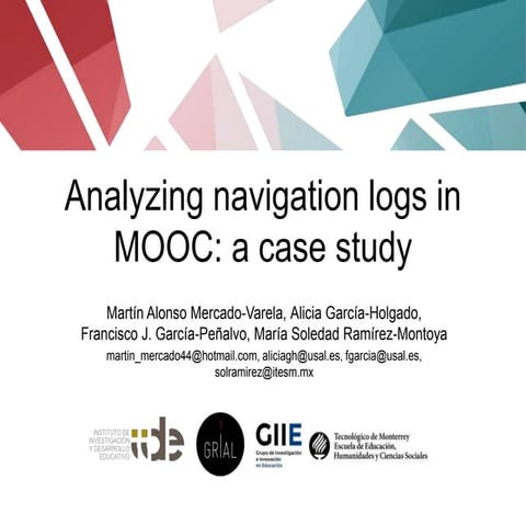 Analyzing navigation logs in MOOC: the Coursera case | PPT