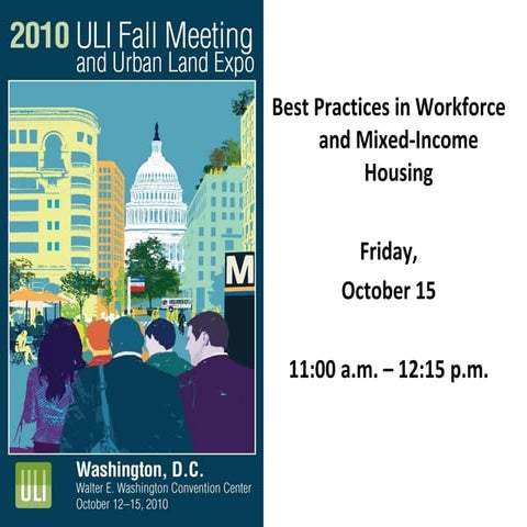 Best Practices in Workforce and Mixed Income Housing | PDF