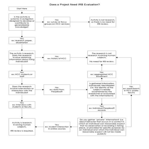 IRB Guideline Flowchart | PDF
