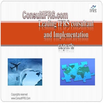 First time adoption of IND-AS in the financial statements of the ...