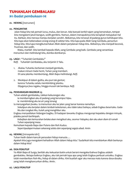 SLIDE IBADAH MINGGU JEMAAT BCCM PEKAN K.M | PPTX