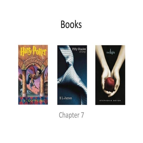 Chapter 7: Books | PPT