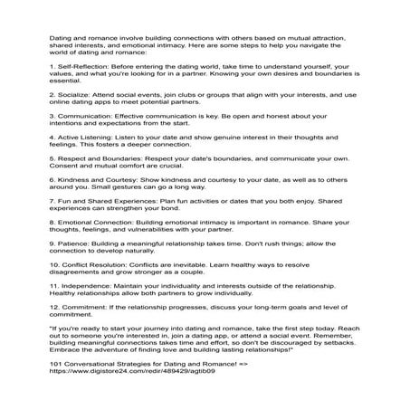 101 Conversational Strategies for Dating and Romance!.pdf