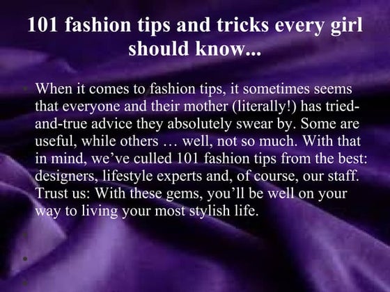 Dressing for Work: Tips, Tricks, Shopping and Style | PDF