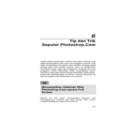 101 Tips Dan Trik Photoshop Cs4 Pdf 
