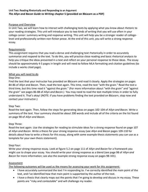 Independent reading letter | DOCX