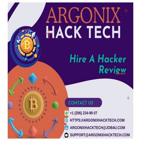 ARGONIX HACK TECH : CRYPTOCURRENCY TRACKING & RECOVERY SERVICES | PPT