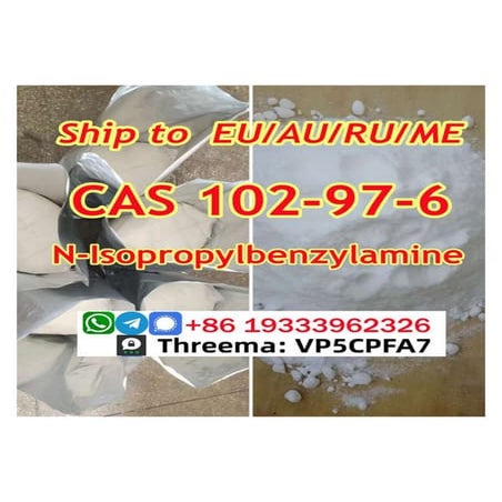 CAS 102-97-6 Crystal N-Isopropylbenzylamine door to door deliver to EU/RU/AU/NZL/ME | PDF