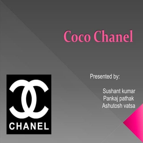 Coco chanel presentation | PPTX