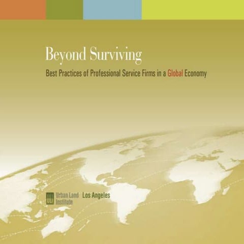 Beyond Surviving (Scott Lee) Petree Hall - ULI fall meeting - 102711 | PPSX