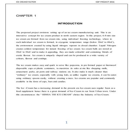 ICE CREAM EDP PROJECT REPORT2 | DOCX