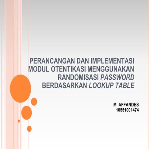 Sidang TA | PPT