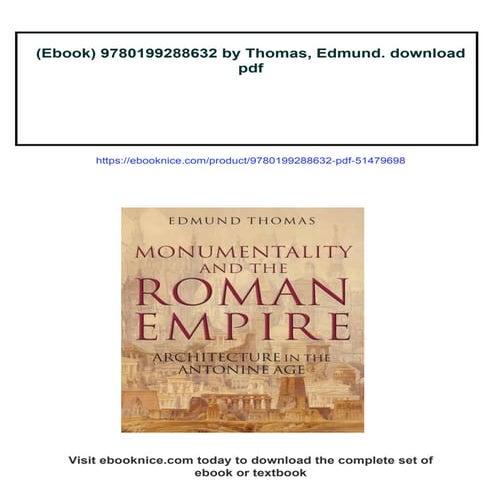 (Ebook) 9780199288632.pdf by Thomas, Edmund. | PDF