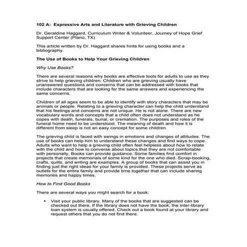 102 a haggard handout | PDF