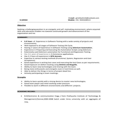 2.9 years_Infosys_Resume-1 | DOCX