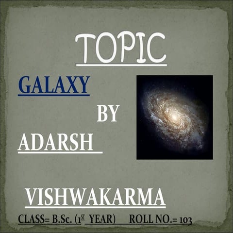 Galaxy | PPT