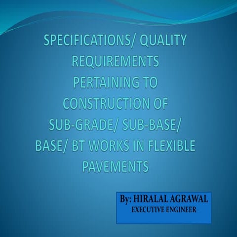 Dpwh standard specifications | PPTX
