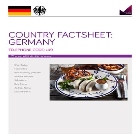 Marketing into Germany: B2B marketing country factsheet | PDF ...