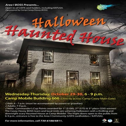 Haunted House, October 29-30 | PDF