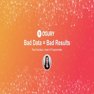 Bad Data = Bad Results | PPTX | Internet | Computing