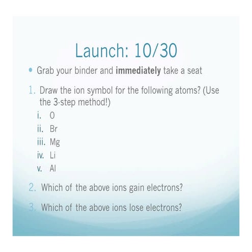 10 30 What Do Ionic Compounds Look Like | PDF