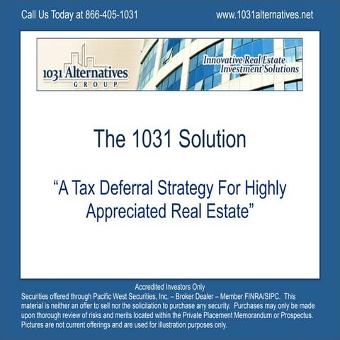 1031 Exchange Explained | PDF