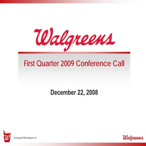 Walgreens Community Management Project | PPTX