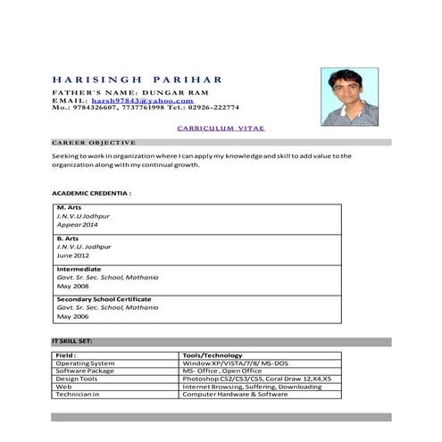 Harsh Resume | PDF