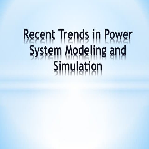 103479026 Expert Lecture On Power System Modelling And Simulationppt Physics Science
