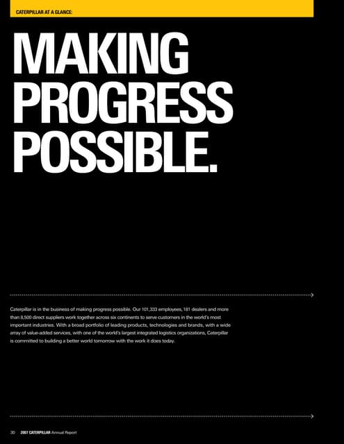 Caterpillar Production System | PDF