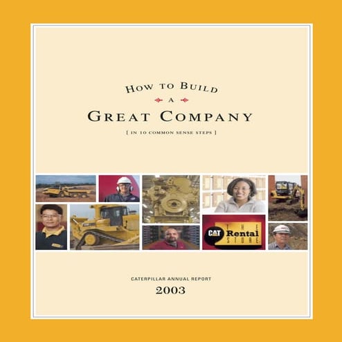 Caterpillar Production System | PDF