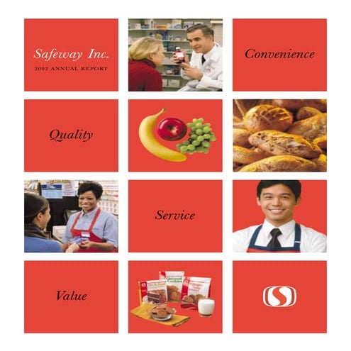 safeway 2002 Annual Report | PDF