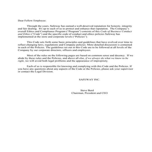 CII Code of Ethics | PDF