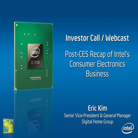 intel PDF View Presentation | PDF | Home Entertainment Systems ...