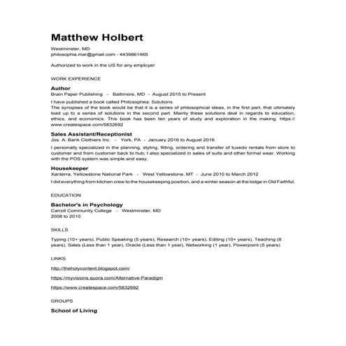 Matthew-Holbert | PDF
