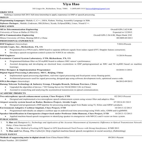 CV-short | PDF
