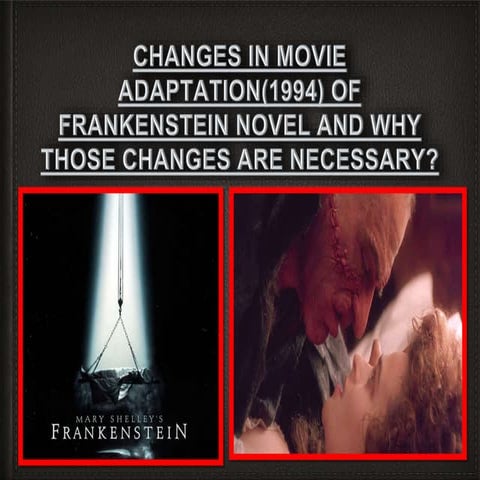 103 frankenstein | PPTX