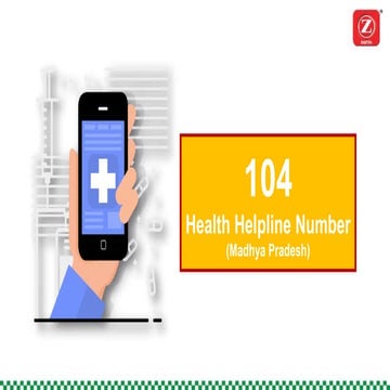 Ziqitza 104 Health Helpline | PPT