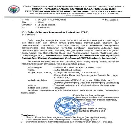 104-SDM.00.03-III-2024 Undangan Pembekalan TPP.pdf